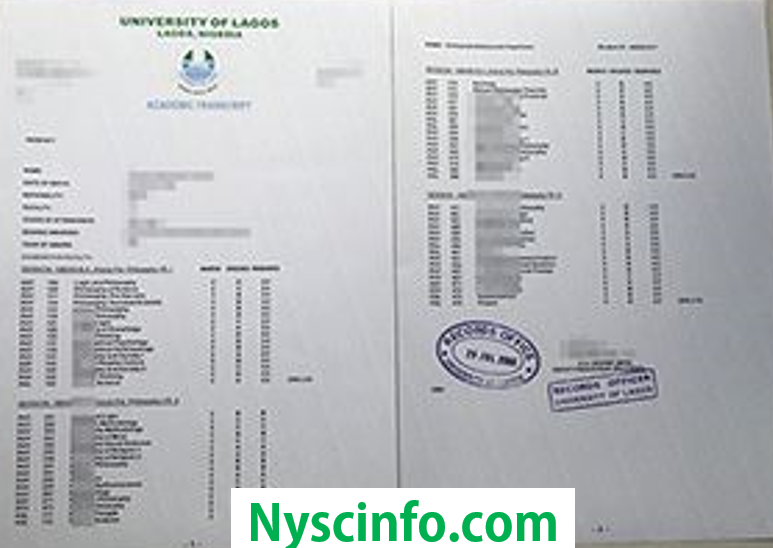 How To Obtain UNILAG Transcript Process Requirements How To Obtain UNILAG Transcript Process Requirements
